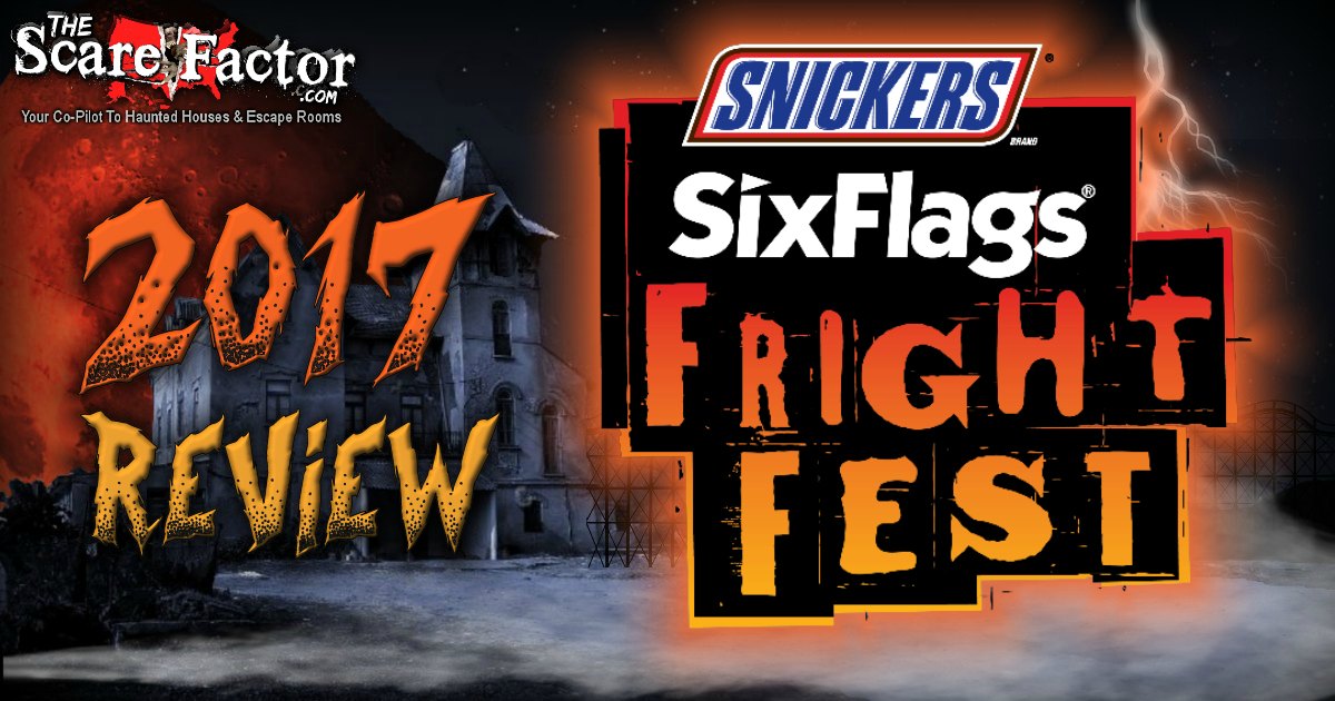 Six Flags Fright Fest (New Jersey) - 2017 Review - The Scare Factor