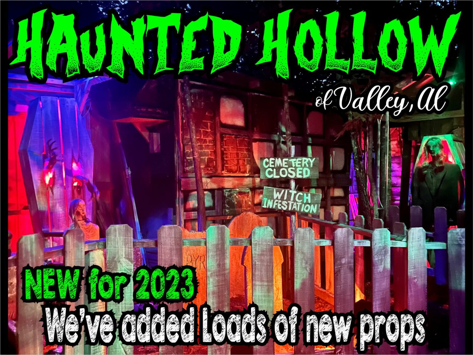 10 Must-See Alabama Haunted Houses in 2023 | The Scare Factor