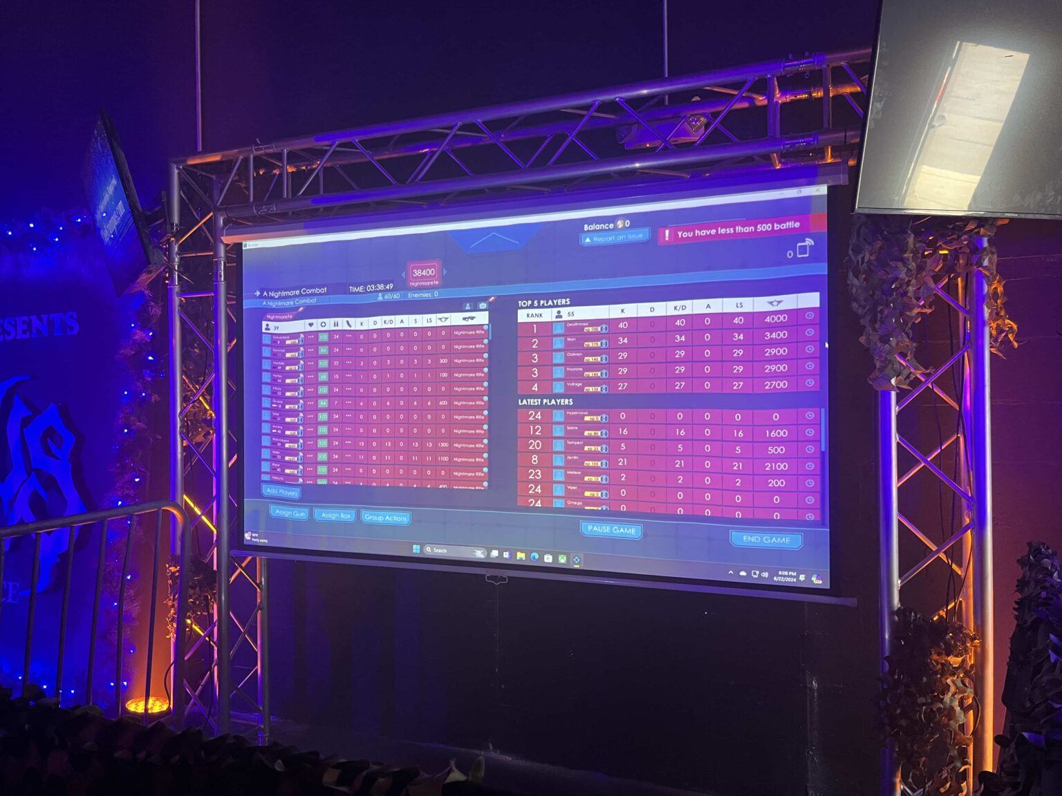 Nightmare Combat - Fear Columbus (2024) | The Scare Factor Haunt Reviews