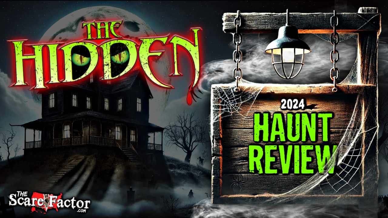 The Hidden Haunted Attraction Review 2024 | The Scare Factor | Ohio ...