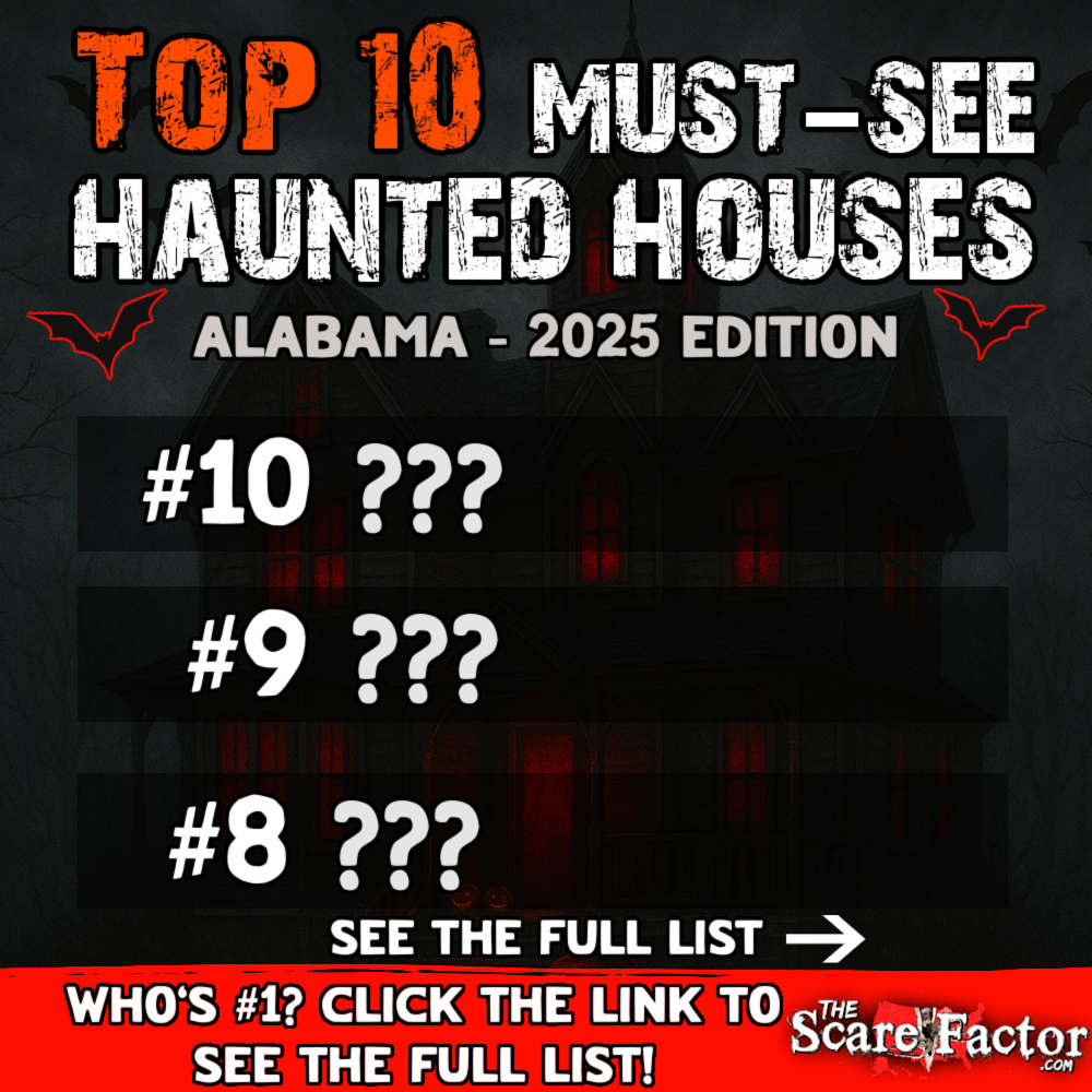 Your 2025 Guide To Must-See Halloween Haunted Houses in Alabama General