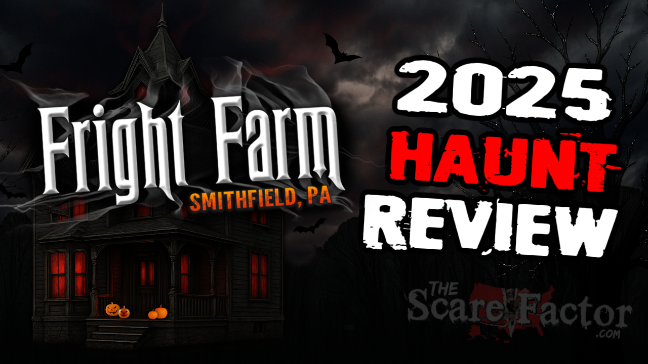 Fright Farm Review (2025) |The Scare Factor Team Night Stalkers|