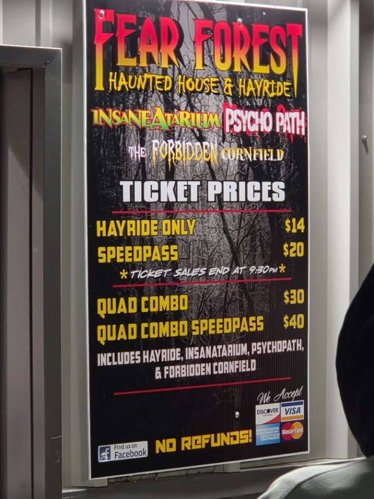 Fear Forest Haunted House and Hayride Review (2025) Scare Factor