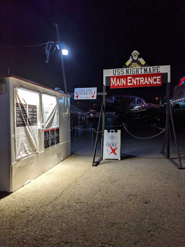 USS Nightmare Review 2019 | The Scare Factor Haunted House Reviews