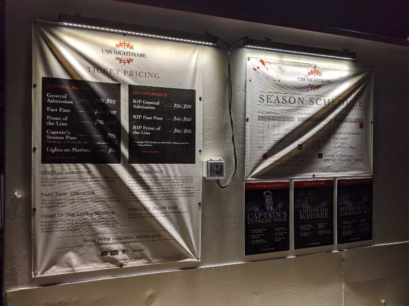 USS Nightmare Review 2019 | The Scare Factor Haunted House Reviews