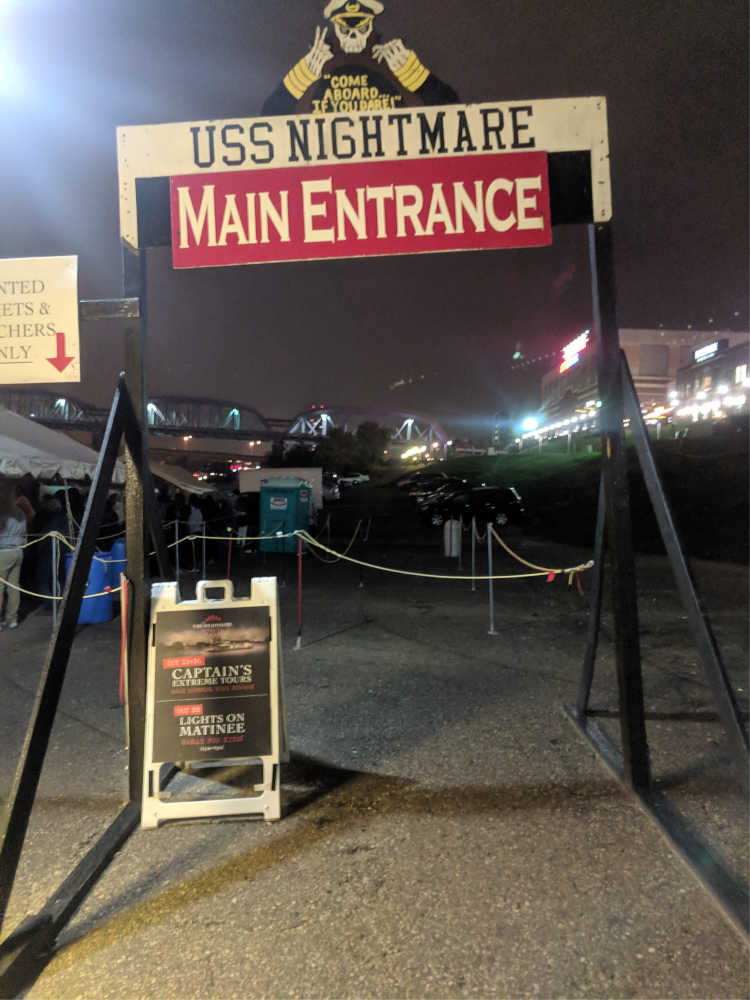 [2018 Review] USS Nightmare - Newport, KY | The Scare Factor Haunt Reviews